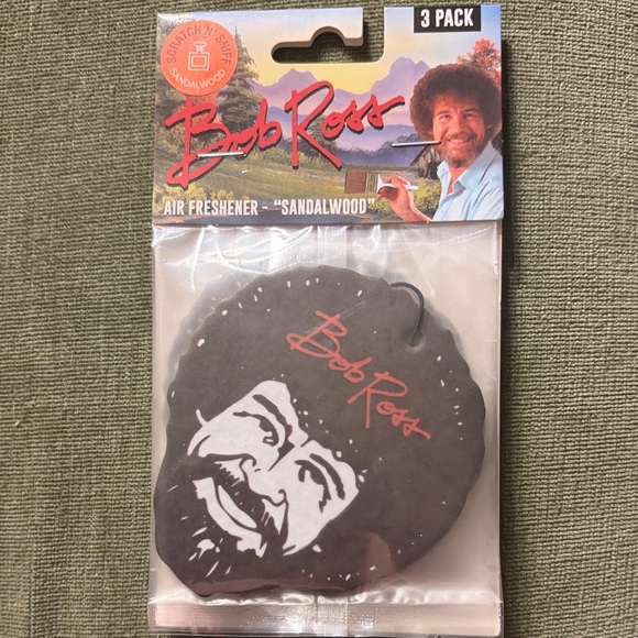 Other | Bob Ross Air Freshener 3pack | Poshmark